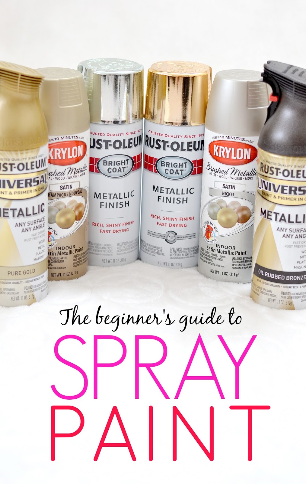 10 Things You Should Know About Spray Paint | LiveLoveDIY | Bloglovin’