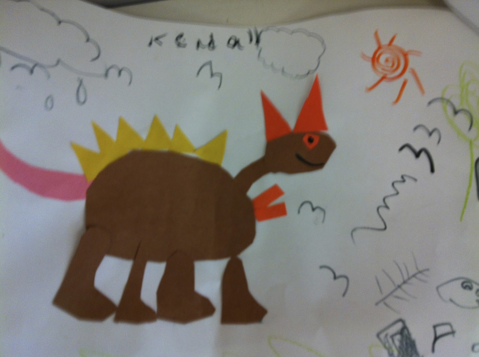 Mrs. Hannah's First Grade Class: Graphing Shape Dinosaurs