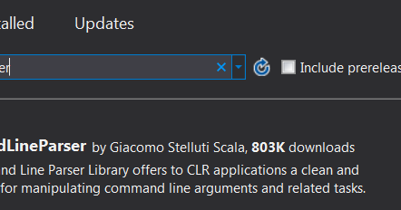 CSharpForYou: Using command Line Verbs with the Beta version of the Command Line Parsing Library