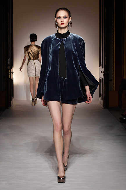 frumpy to funky: Ashley Isham AW12 Collection at London Fashion Week