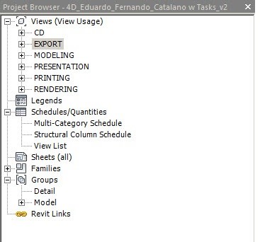Ideate Solutions: Managing the Revit Project Browser: View Usage
