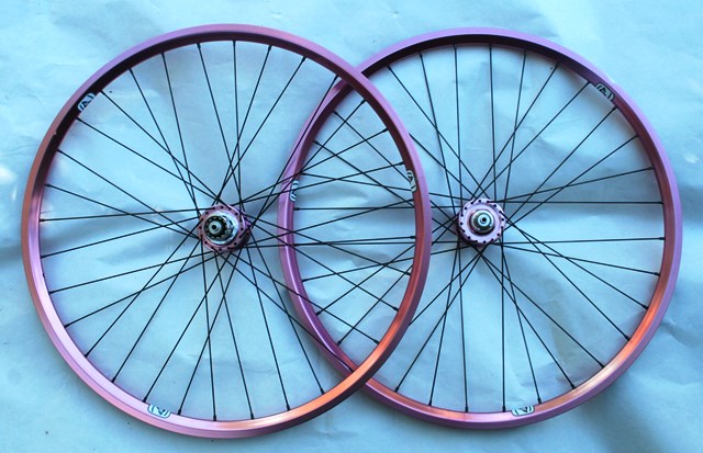 Cycle Monkey Garage Sale: Pink 26" Velocity Aeroheat Rims on Pink Chris ...