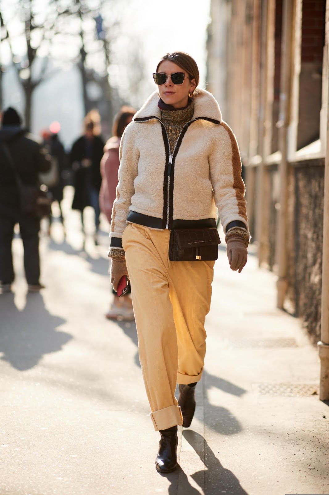 street style_short jacket - DIMANCHE