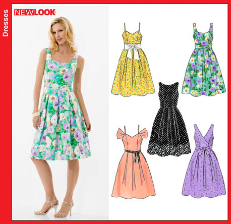 Something in the Way She Sews: Finished Object - White Floral Dress