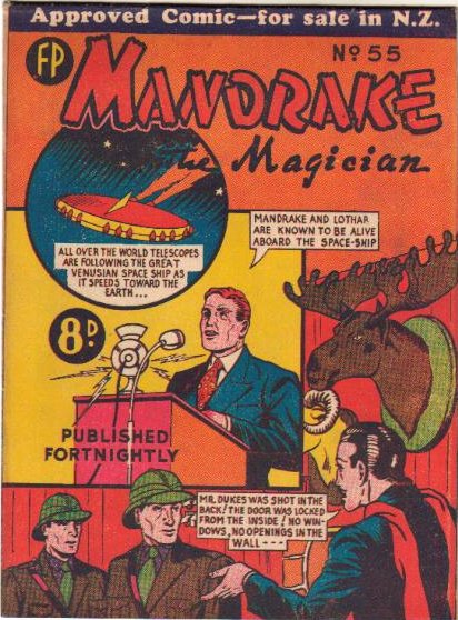 Pikitia Press Blog: Mandrake The Magician - Feature Productions