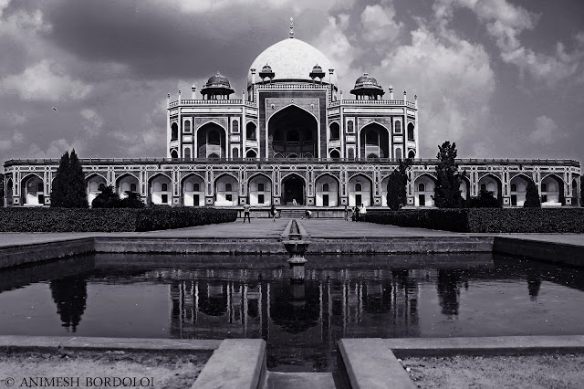 The map hopper: Postcards from Delhi : Humayun's tomb