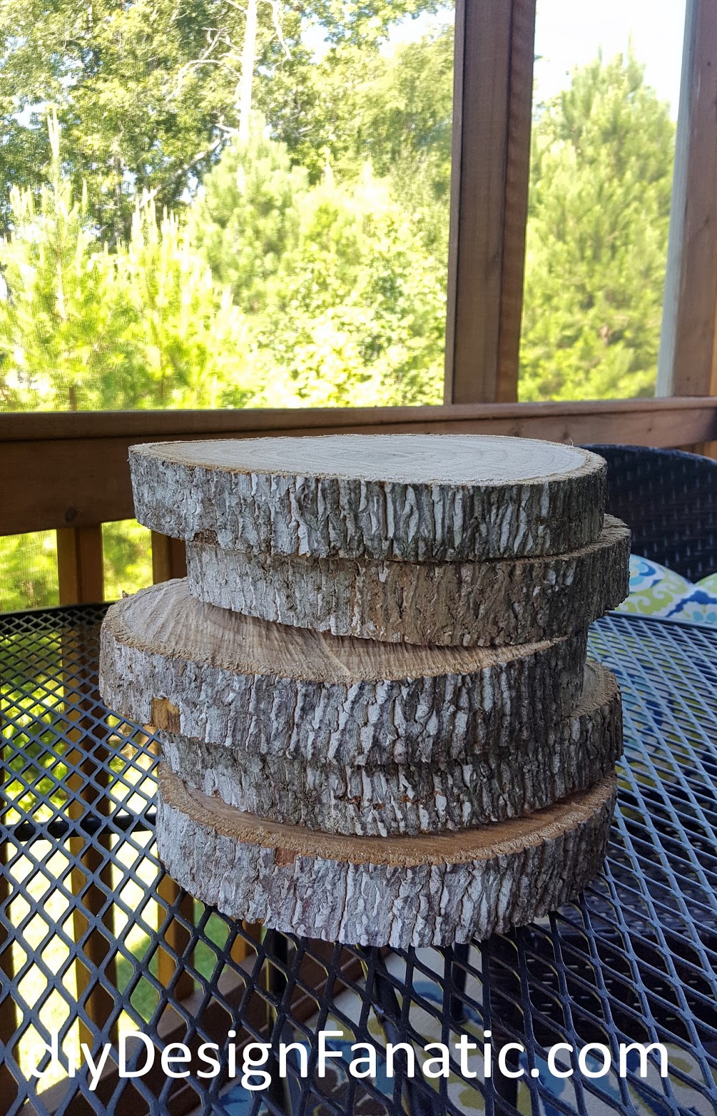 Looking back, I would have stacked them up like this and wrapping them ...