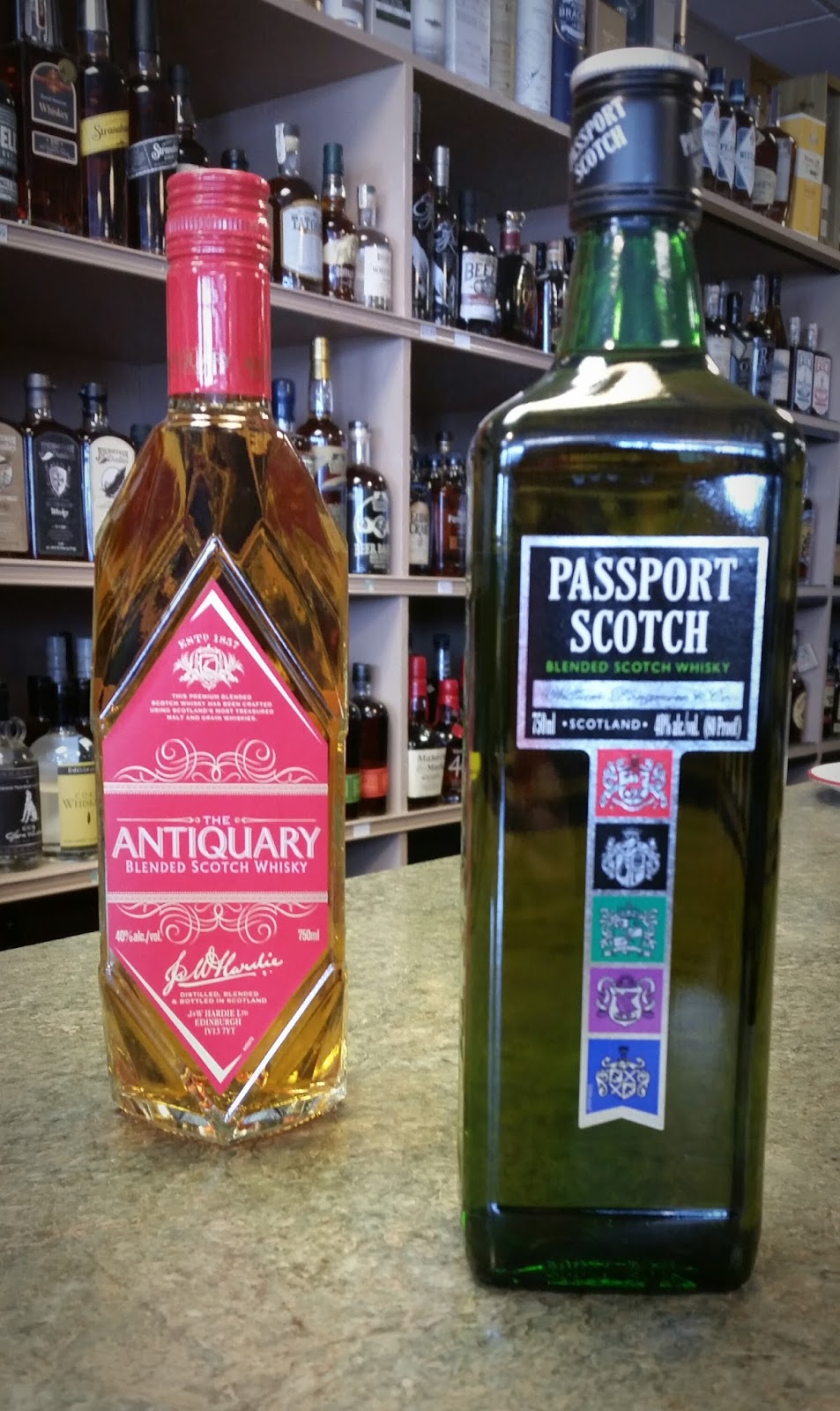 Review: Passport & Antiquary Blended Scotch Whiskies ~ The Buzz ...