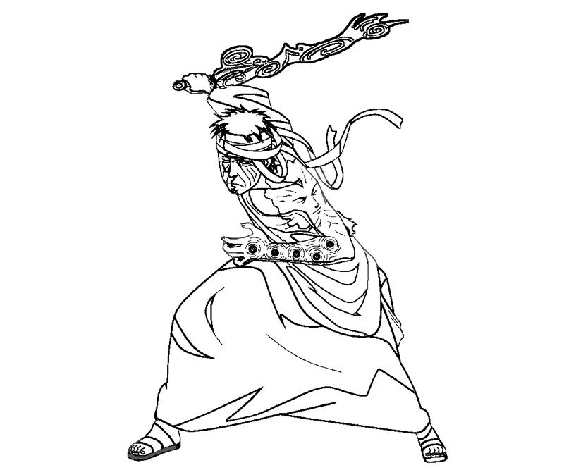 Danzo Shimura 5 Coloring | Crafty Teenager