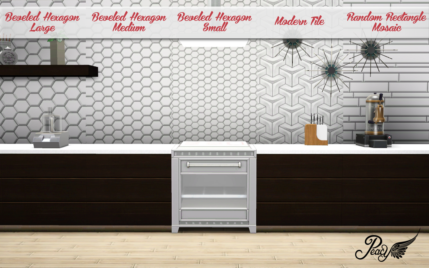 My Sims 3 Blog: Tile Pattern Set 01 by Peacemaker ic