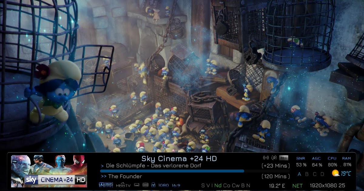 DarknessFHD enigma2 skin by digiteng for openatv