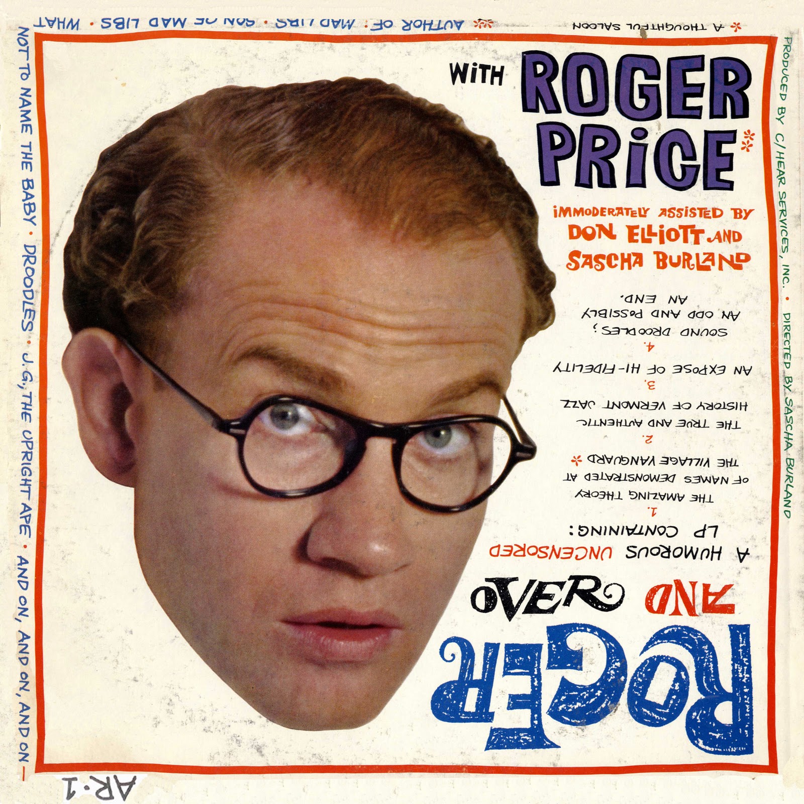Vintage Stand-up Comedy: Roger Price - Roger And Over 1960