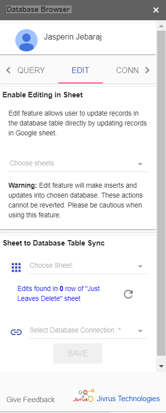 Making your cloud database visible in Google Sheet - Database Browser - Product Launch