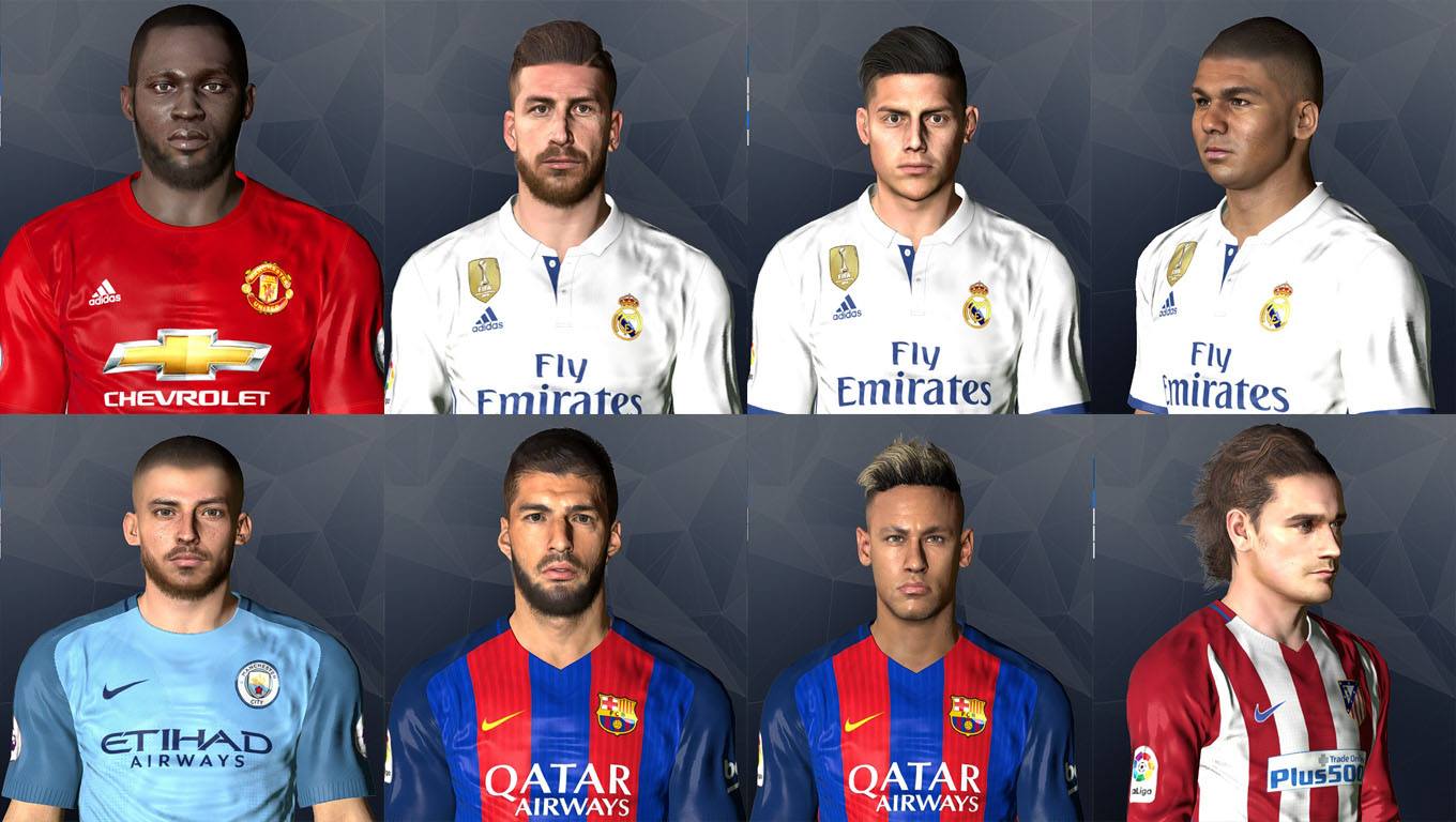 pes-modif: PES 2017 Special Facepack v15 by LR7_Face