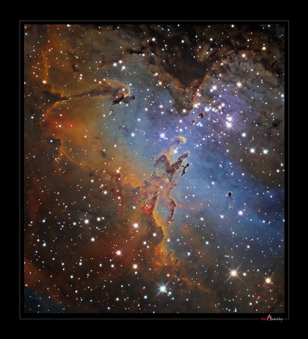 Astro Anarchy: M16, the "Eagle nebula", reprocessed
