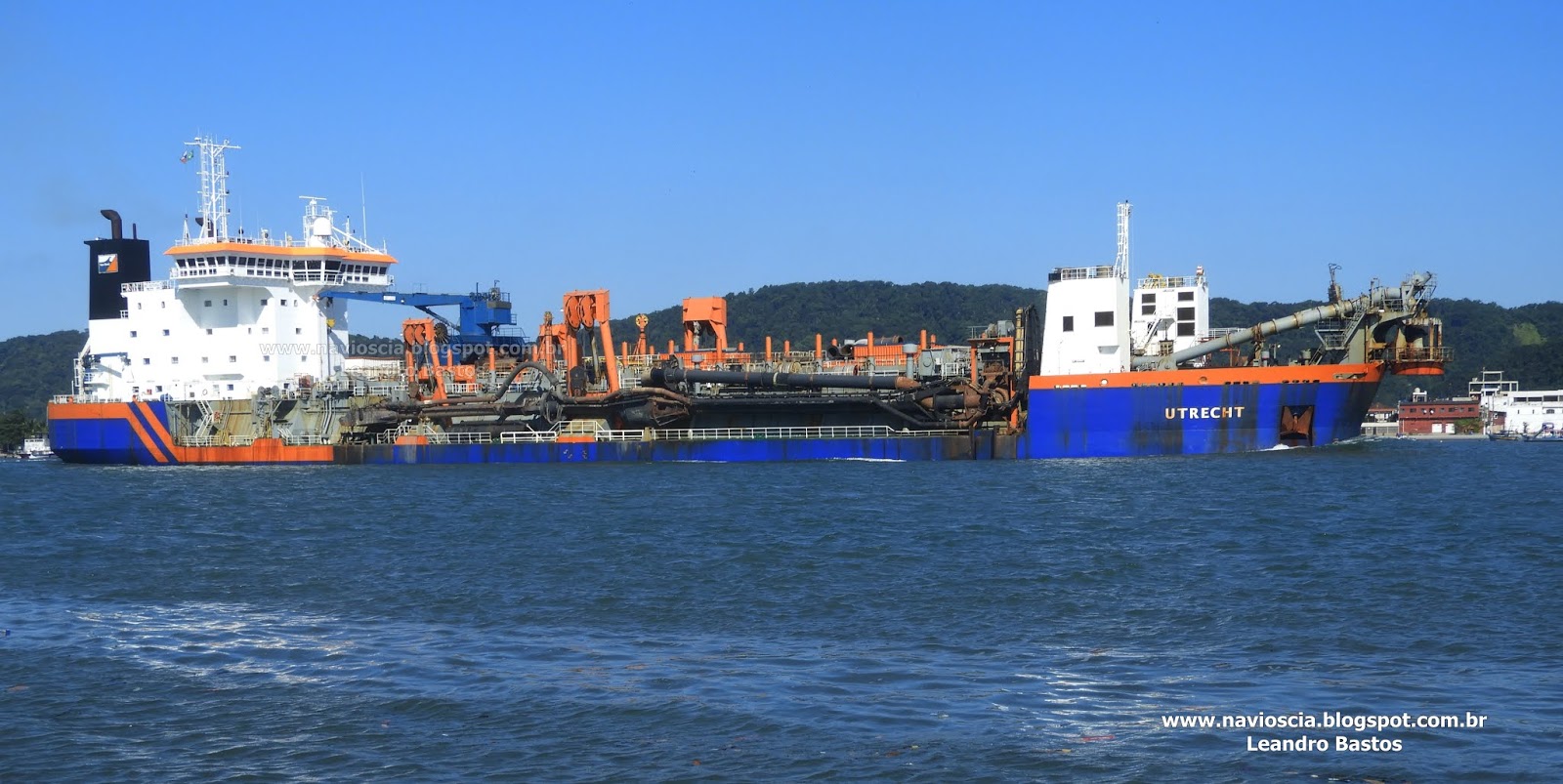 Navios de Santos & CIA: Draga UTRECHT