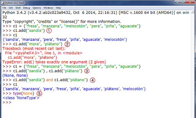 APRENDER A PROGRAMAR CON PYTHON: CONJUNTOS (SET Y FROZENSET)