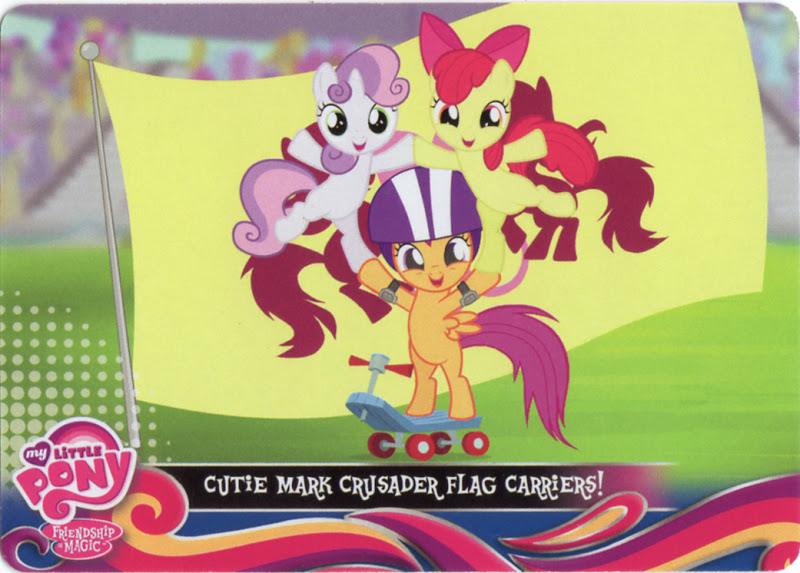 My Little Pony CMC Flag Carriers! Equestrian Friends Trading Card | MLP ...