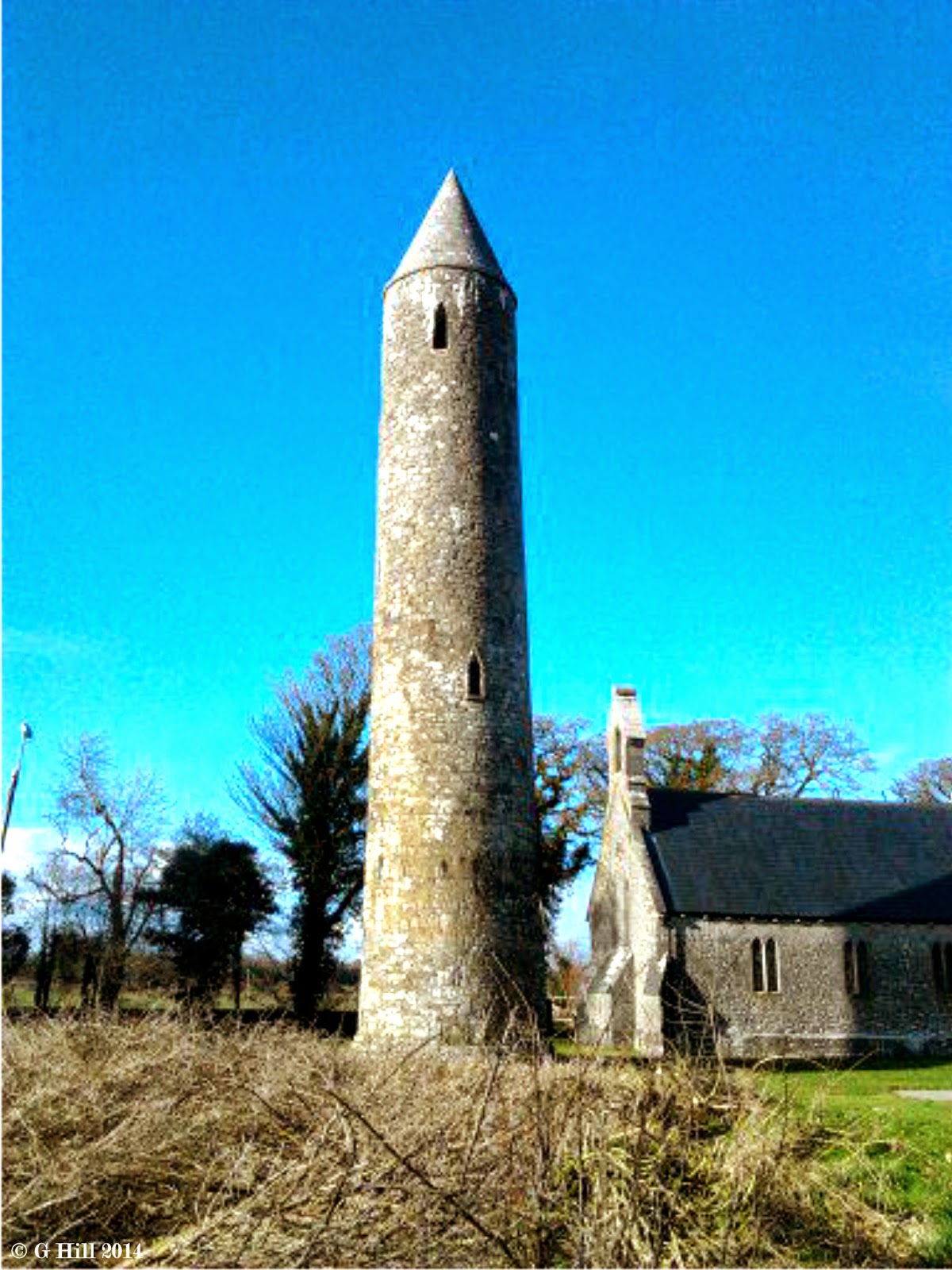 Ireland In Ruins: Timahoe Round Tower & Castle Co Laois