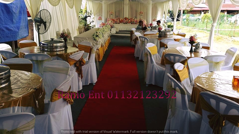 Sewa Sarung Kerusi Plastik dan Banquet - Rania Canopy Rental