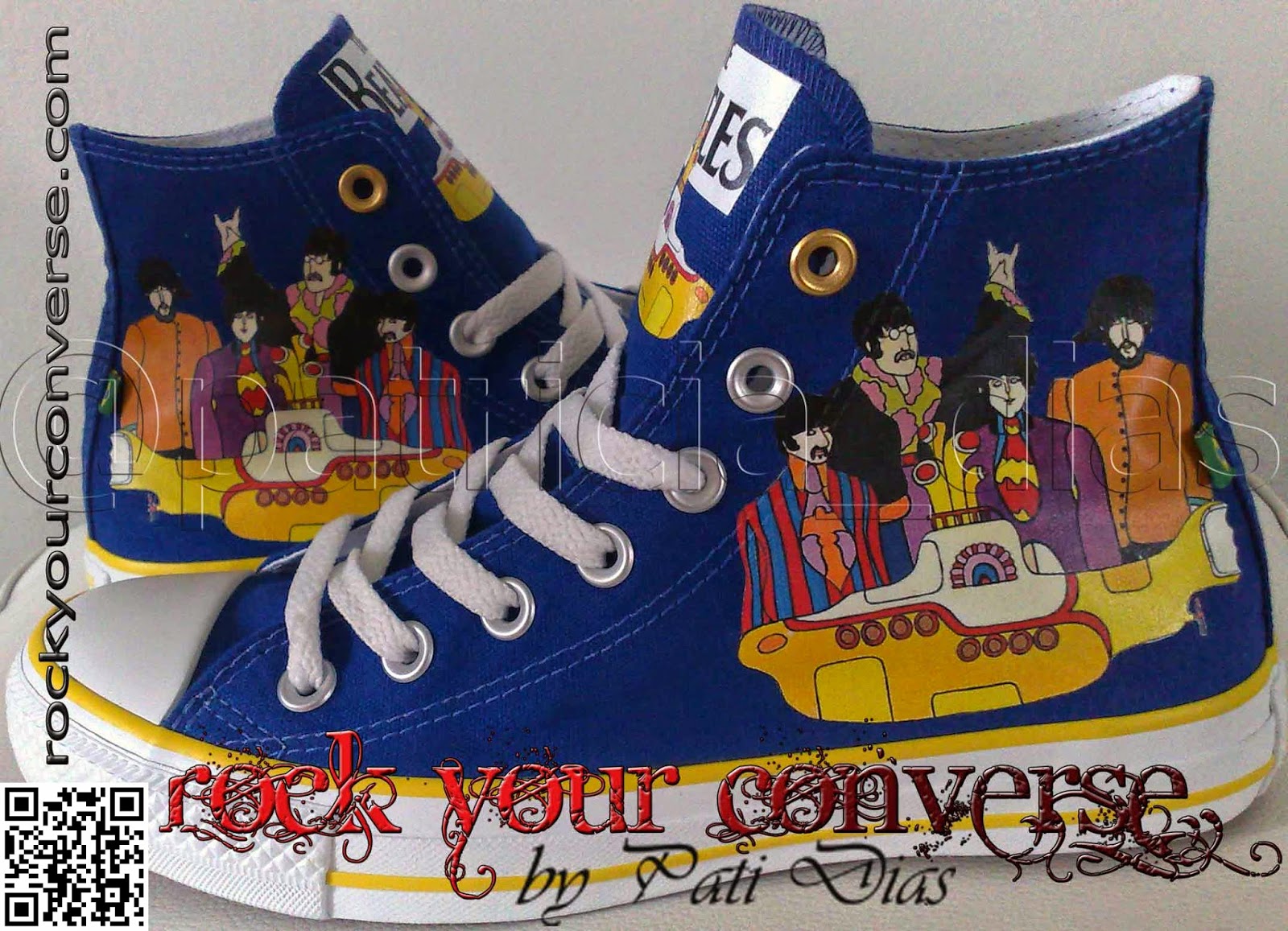 Converse All Star Customizado - Rock Your Converse!: Yellow Submarine ...