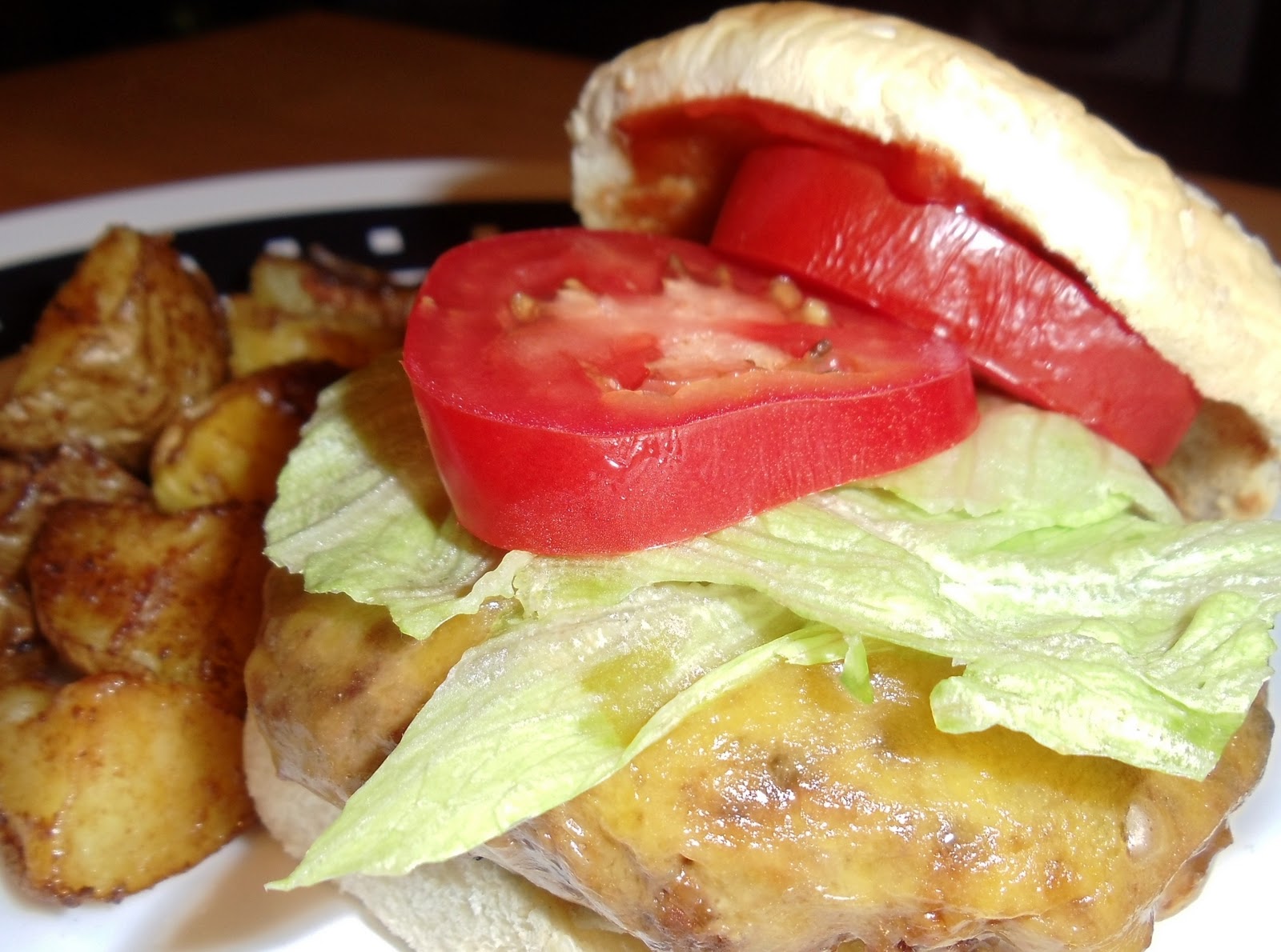 Sandra's Alaska Recipes: SANDRA’S INCREDIBLE CHEDDAR BURGERS with YUKON ...