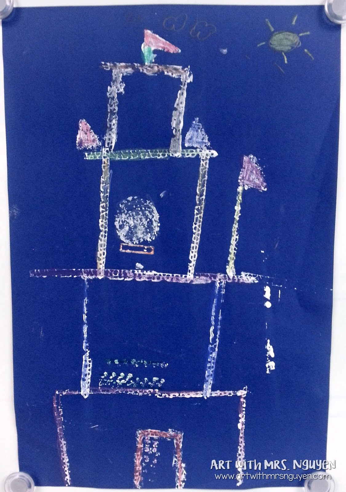 Kindergarten 'Blue'prints (K) | Art with Mrs. Nguyen