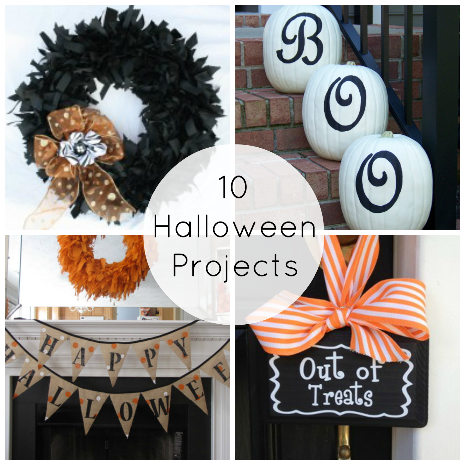 The Upstairs Crafter: Good Ideas - 10 Halloween Projects