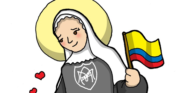 Dibujos para catequesis: SANTA LAURA MONTOYA