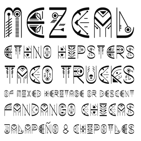 Introduction to Digital Media: Krystal Aguilar - Typeface Art - Week 7