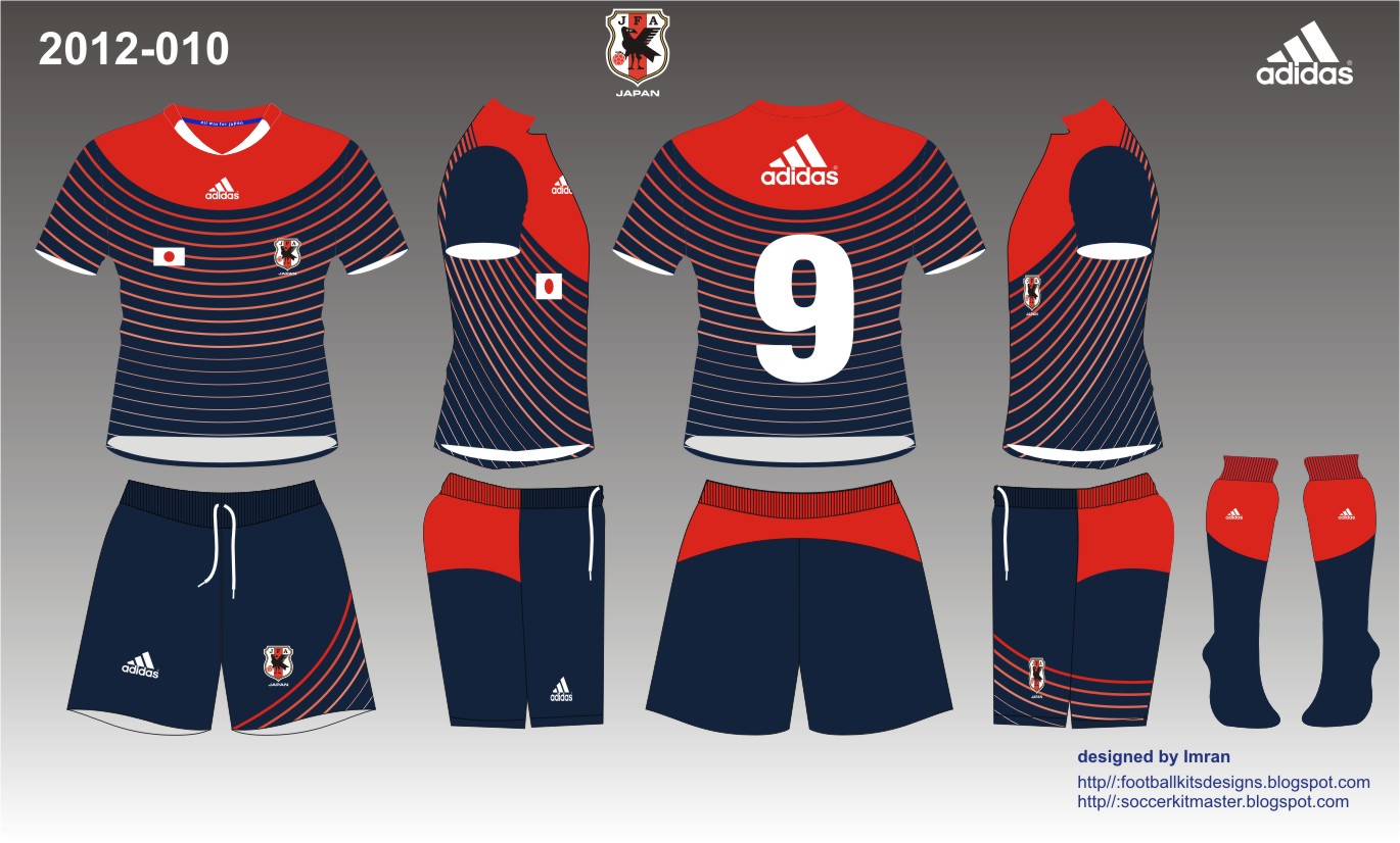 Football Kit Design Master: Japan Football Kit Design