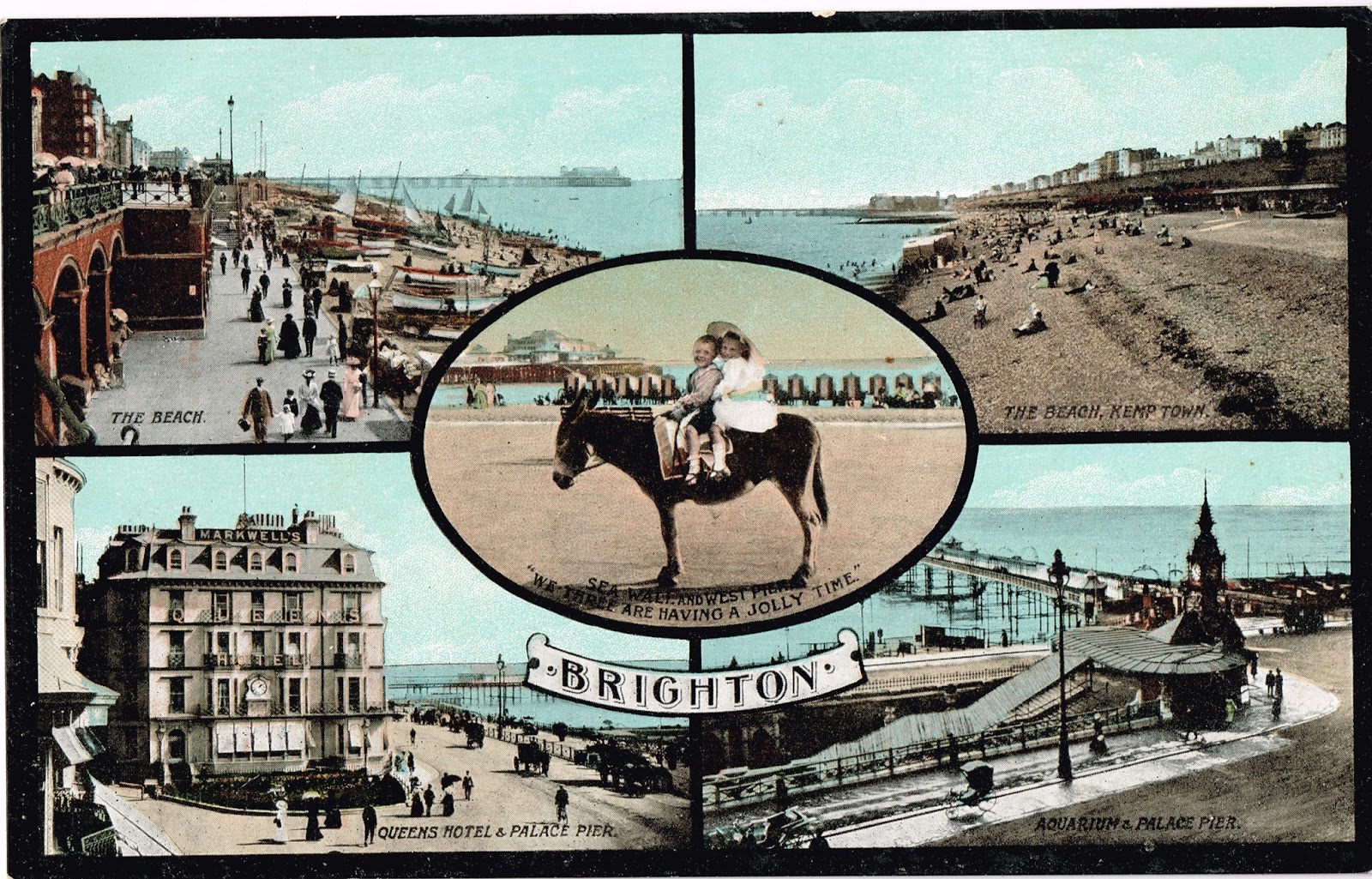Lost in the past: The #Edwardian Seaside #postcards
