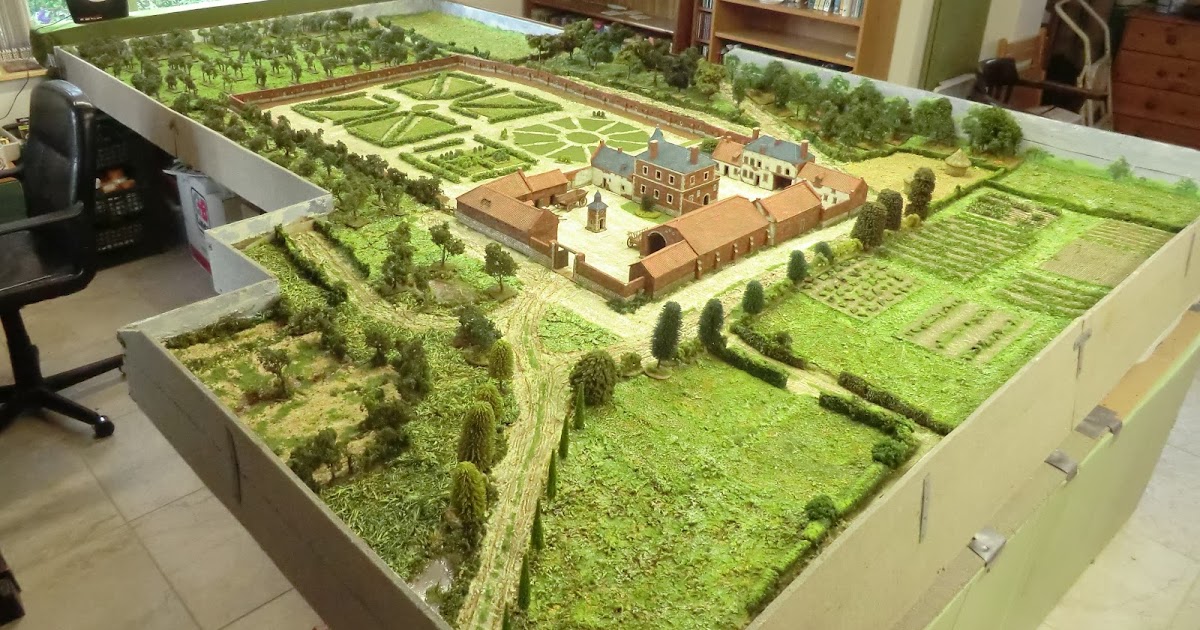 Not just old school wargaming: Hougoumont at 1:3 scale: How I made the ...