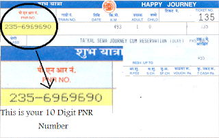 Indian Railway PNR Status Enquiry, Check IRCTC PNR Status ~ Book ...