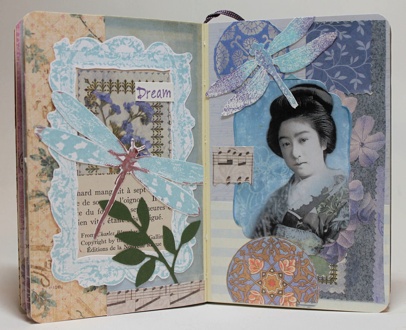 Bluebird Paperie: Geishas with Gingersnap Creations