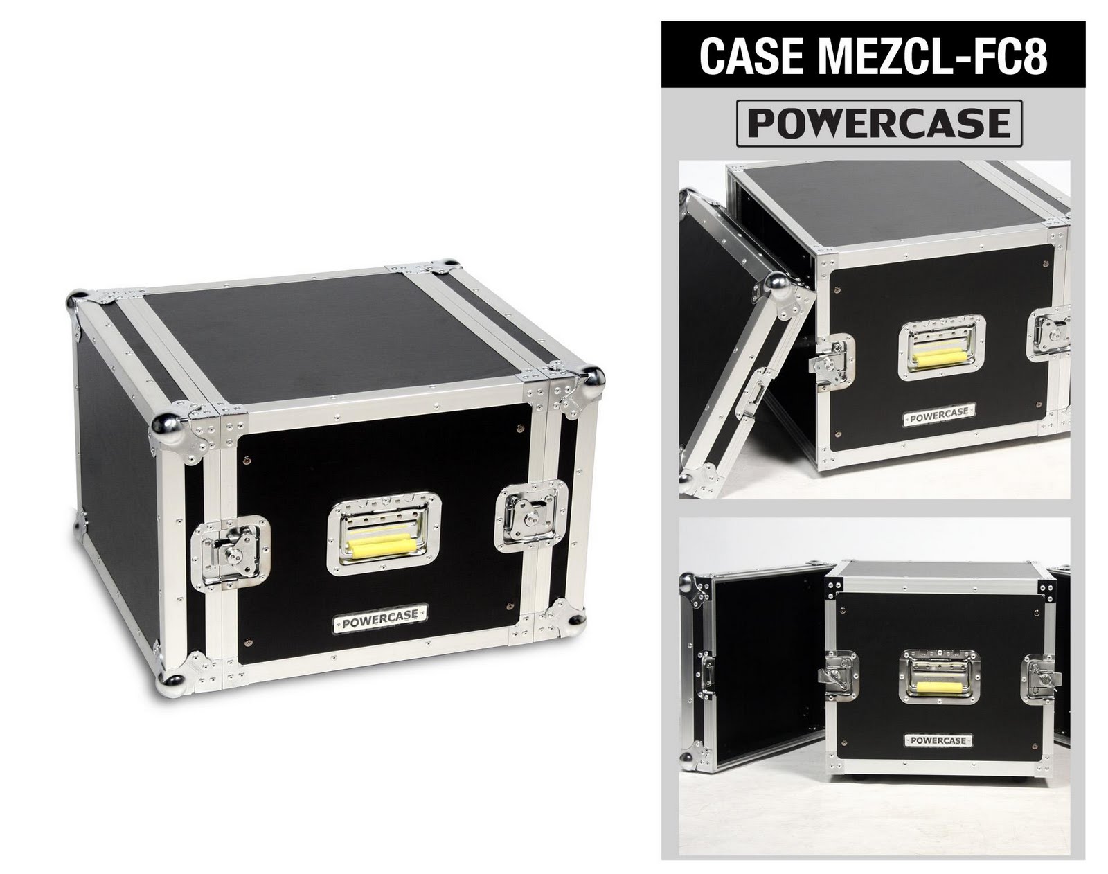 FC8 19 " CASE 8 UN P/AMP POWERCASE - SONIDO LATAM