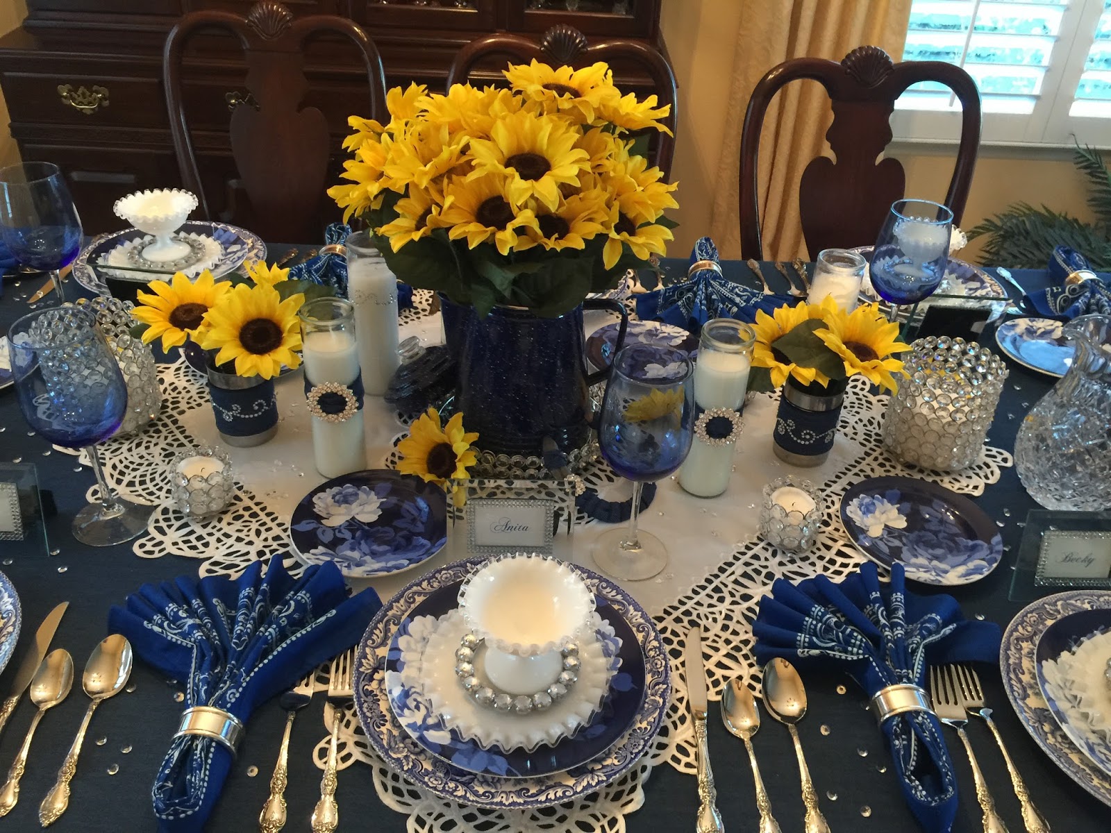 Make it Delightful!: Denim & Diamonds With a Pop of Sunflowers