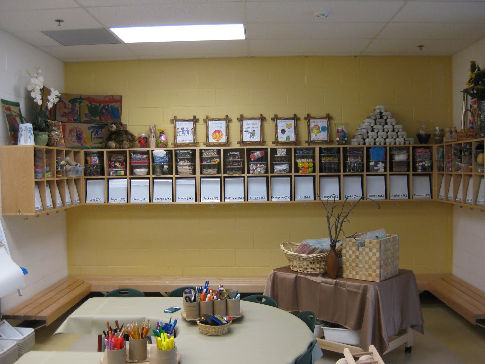 Then and Now: Our Classroom Cubby Area | Transforming our Learning ...