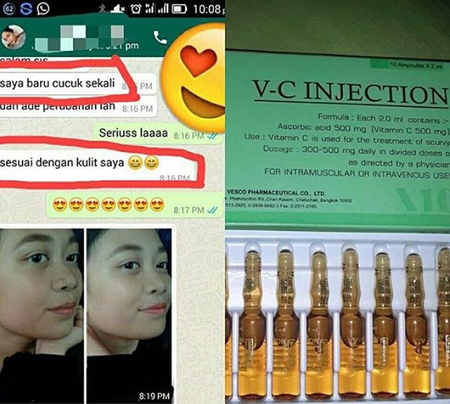 Review Vitamin C Injection Untuk Kulit Cerah - ! Love Is Cinta
