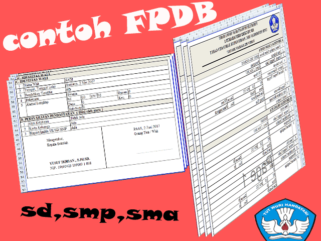 Contoh Cetak Formulir Pendaftaran Siswa Baru ( PPDB ) - Blog Guru Kelas