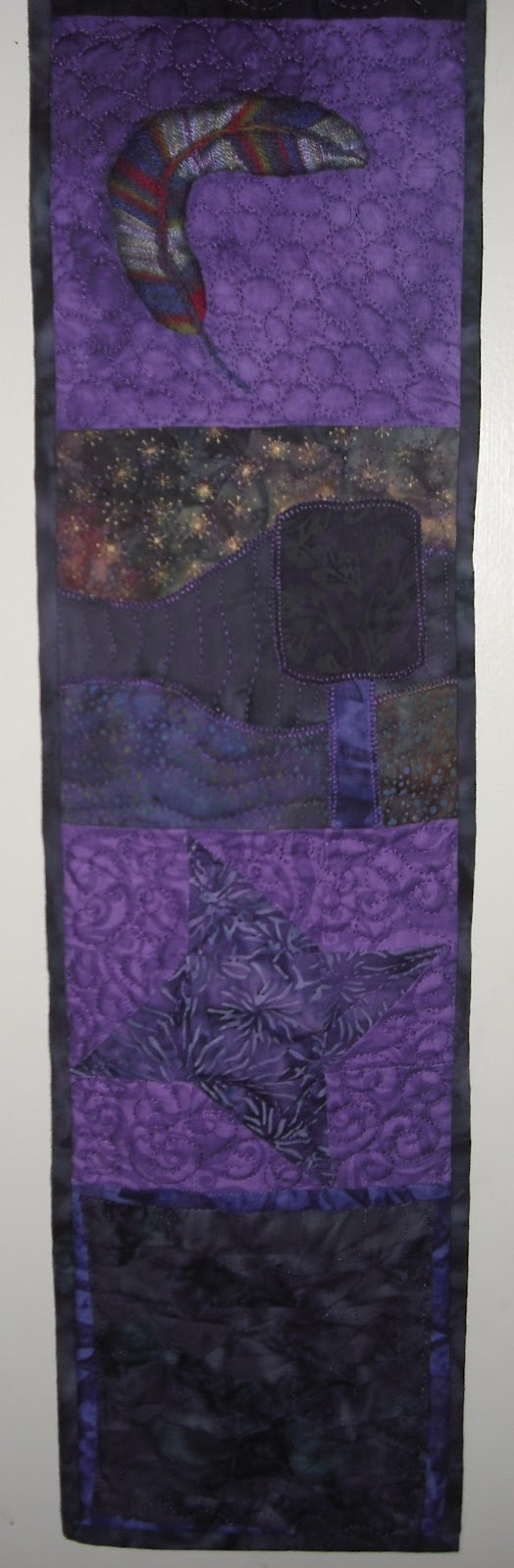 All of Me: Quilt banner finished