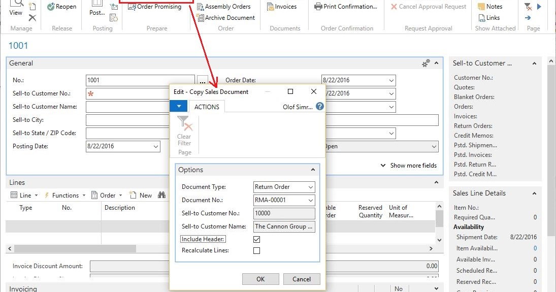 Microsoft Dynamics NAV/Business Central: Dynamics NAV Copy Document ...
