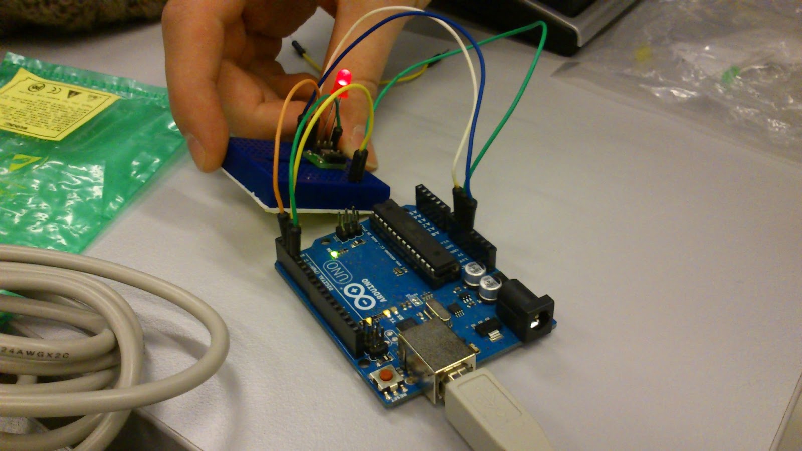 Arduino blog by Niki Ahlskog: Accelerometer Memsic MX2125