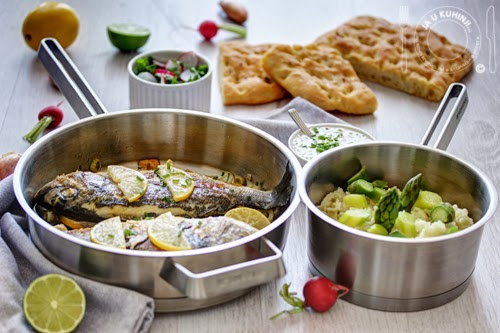 JA U KUHINJI...: Pržena orada sa prelivom od vlašca