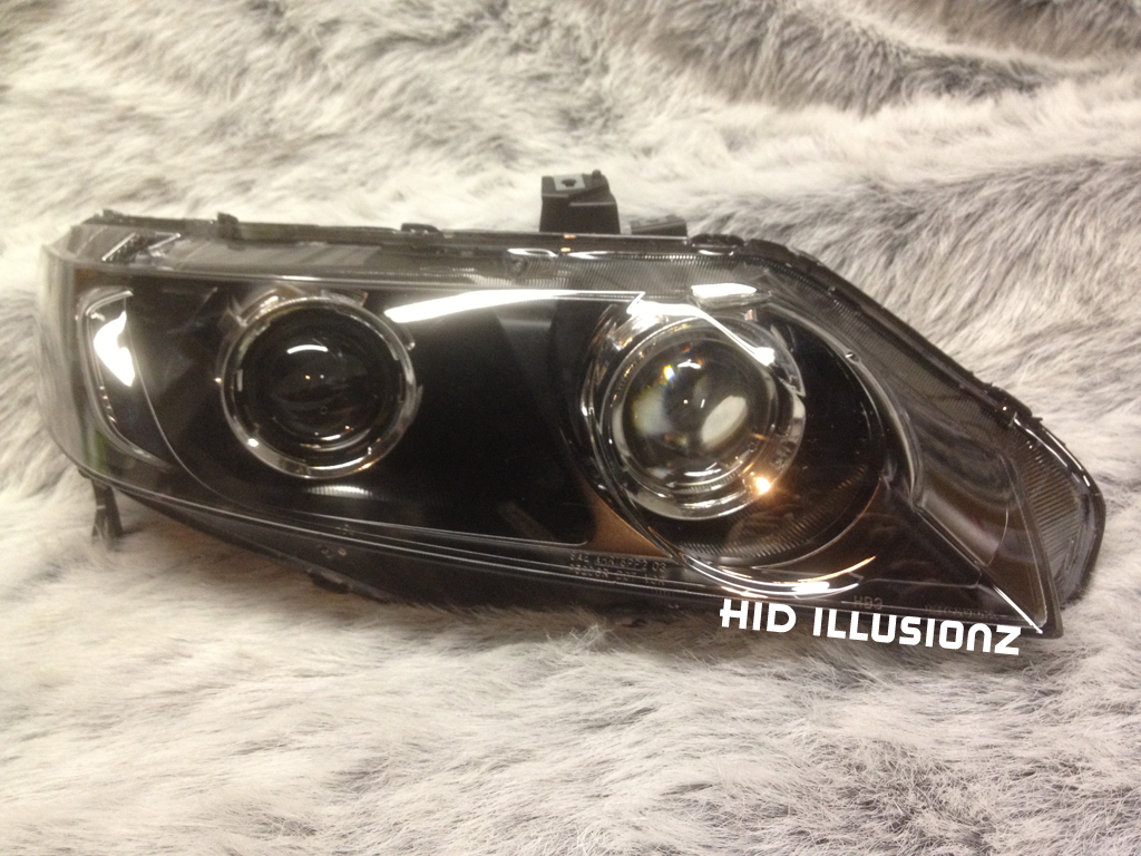 HID ILLUSIONZ: Honda Civic Morimoto H1 Gatling Gun Projector Turn ...