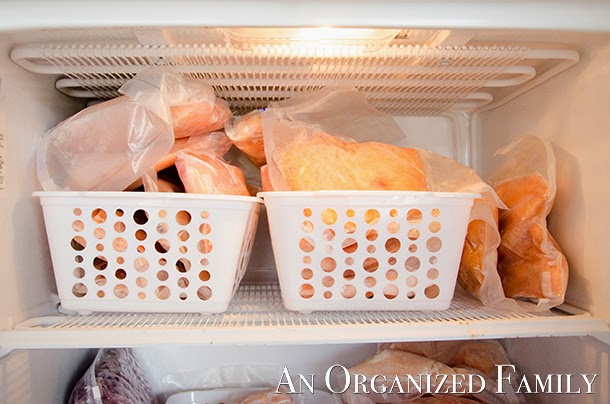 An Organized Family: Organizing Your Freezer