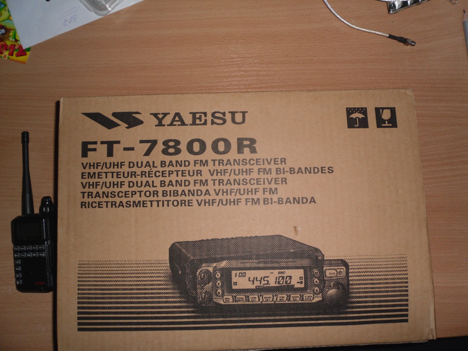 =_Radio-ТЕХНИК_=: Радиолюбительский трансивер YAESU FT-7800