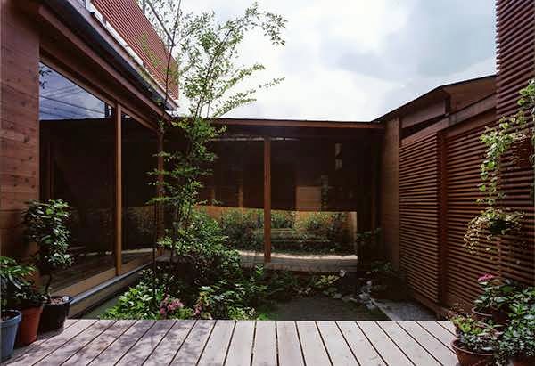 Japanese Wood-Clad House Design With Multi-Level Decks ~ THE ...