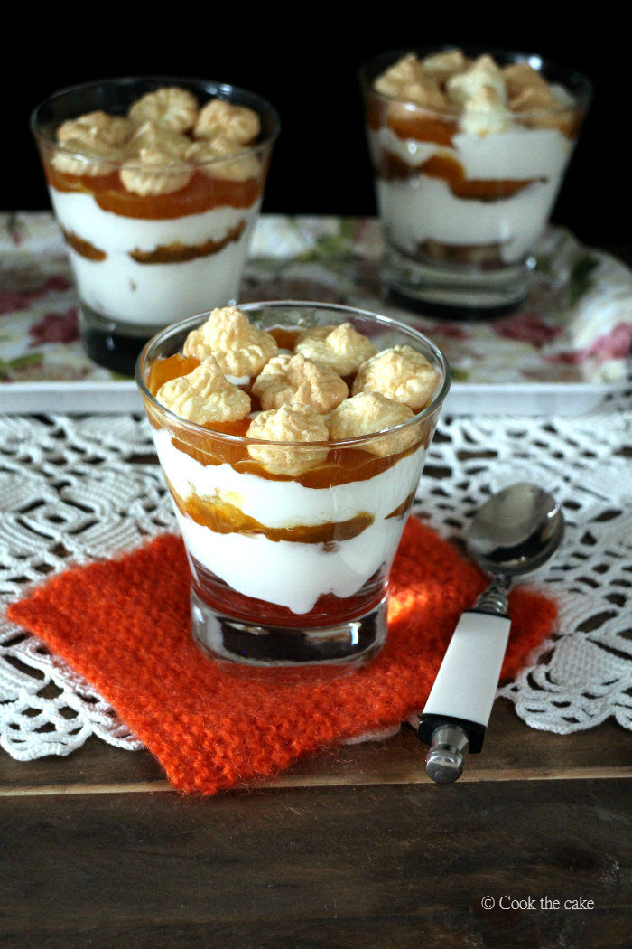 Rákóczi túrós pohárkrém o pastel de requesón en copa. {Receta húngara ...