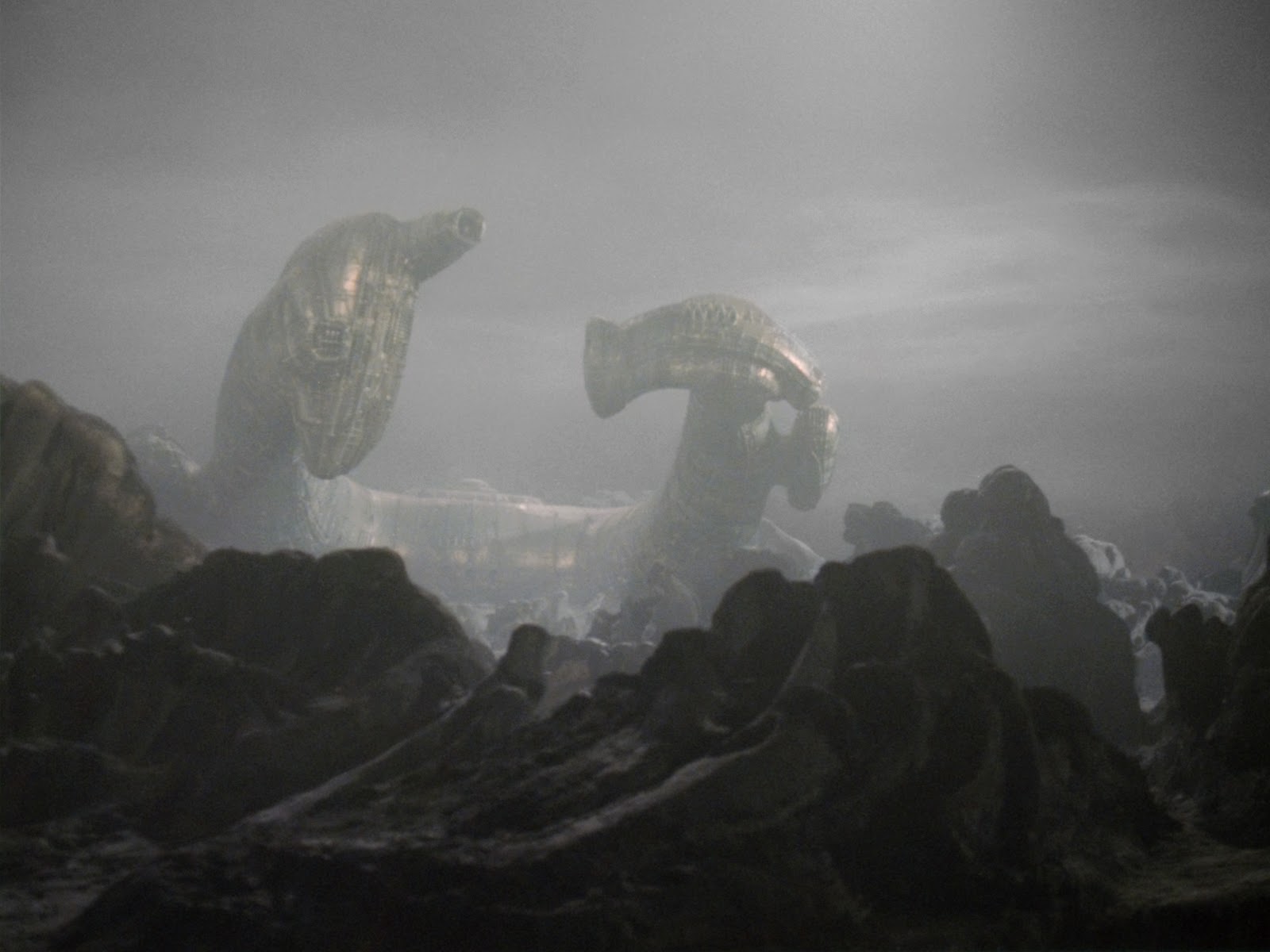 Alien Explorations: Alien: The derelict model on set